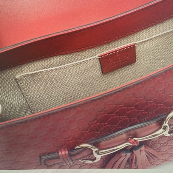 Gucci | Bags | Gucci Emily Micro Gg Burgundy Guccissima | Poshmark